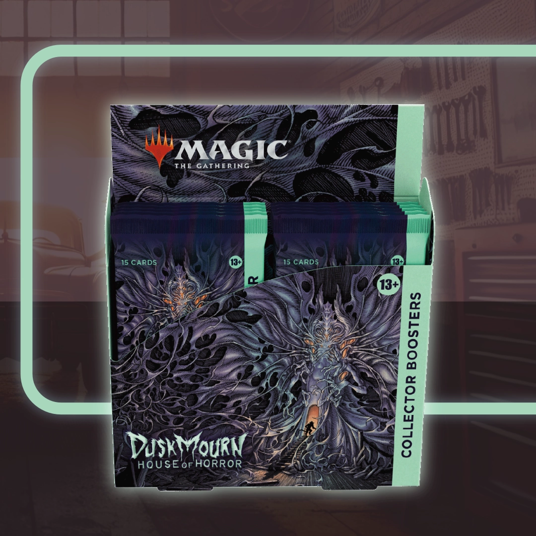 Magic - Duskmourn: House of Horror - Collector Booster Box - Cardboard ...