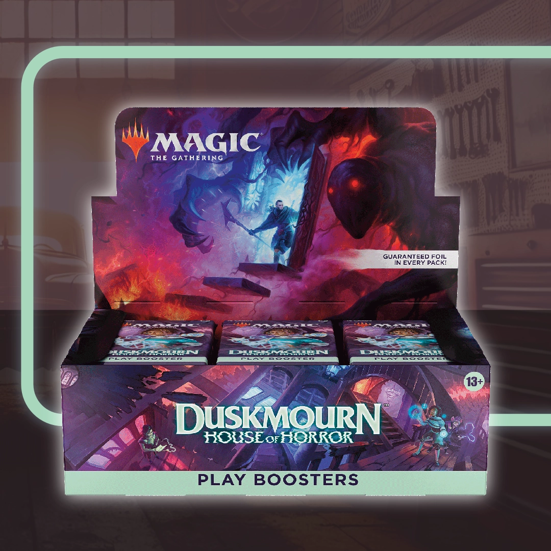 Magic - Duskmourn: House of Horror - Play Booster Box - Cardboard Garage