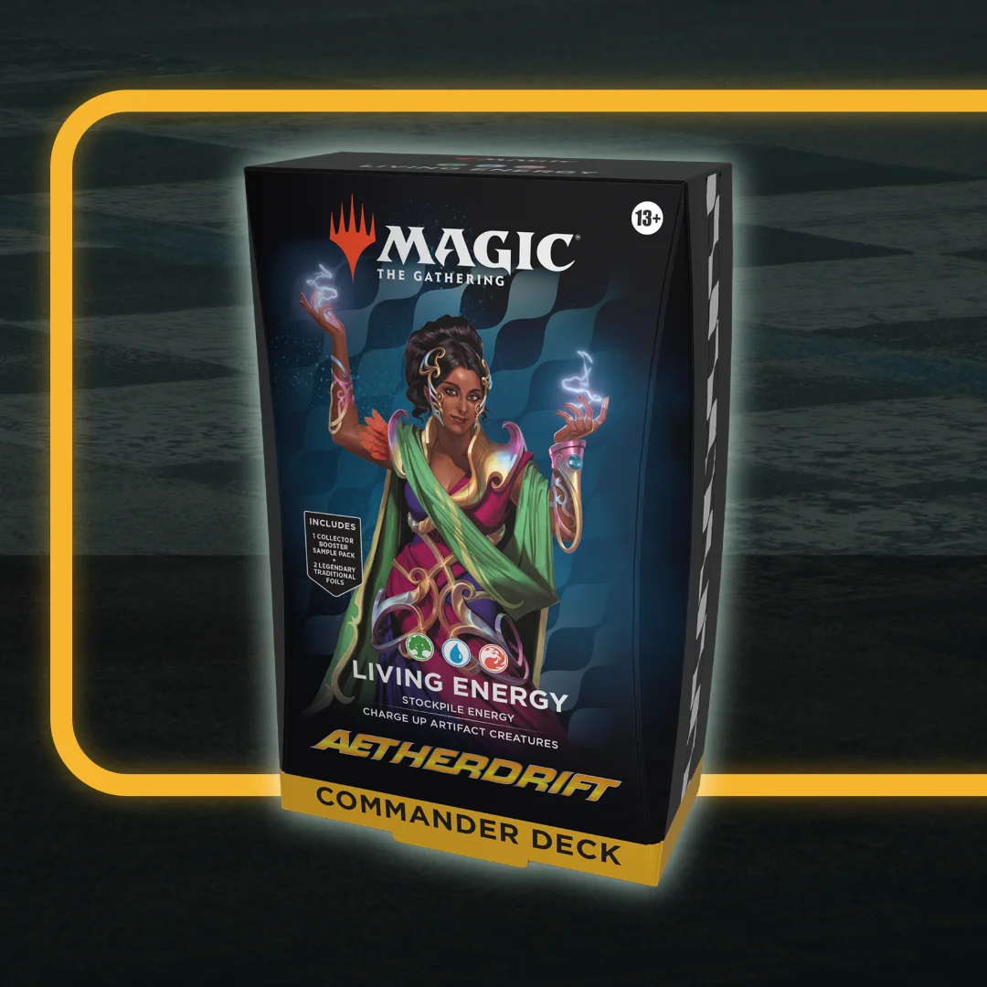 Magic - Aetherdrift - Commander Deck - Living Energy - Cardboard Garage