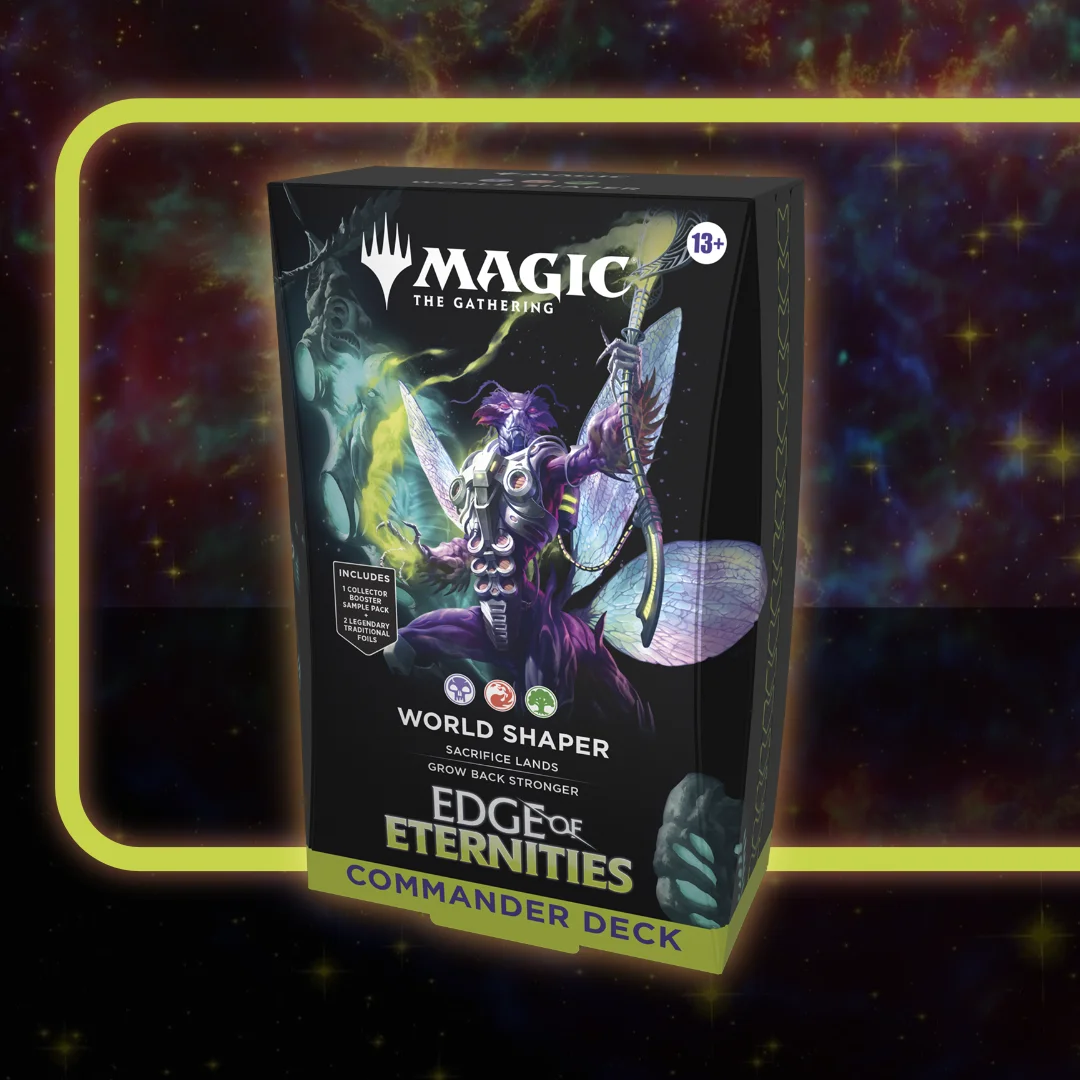 Magic - Edge of Eternity - Commander Deck - World Shaper - Cardboard Garage
