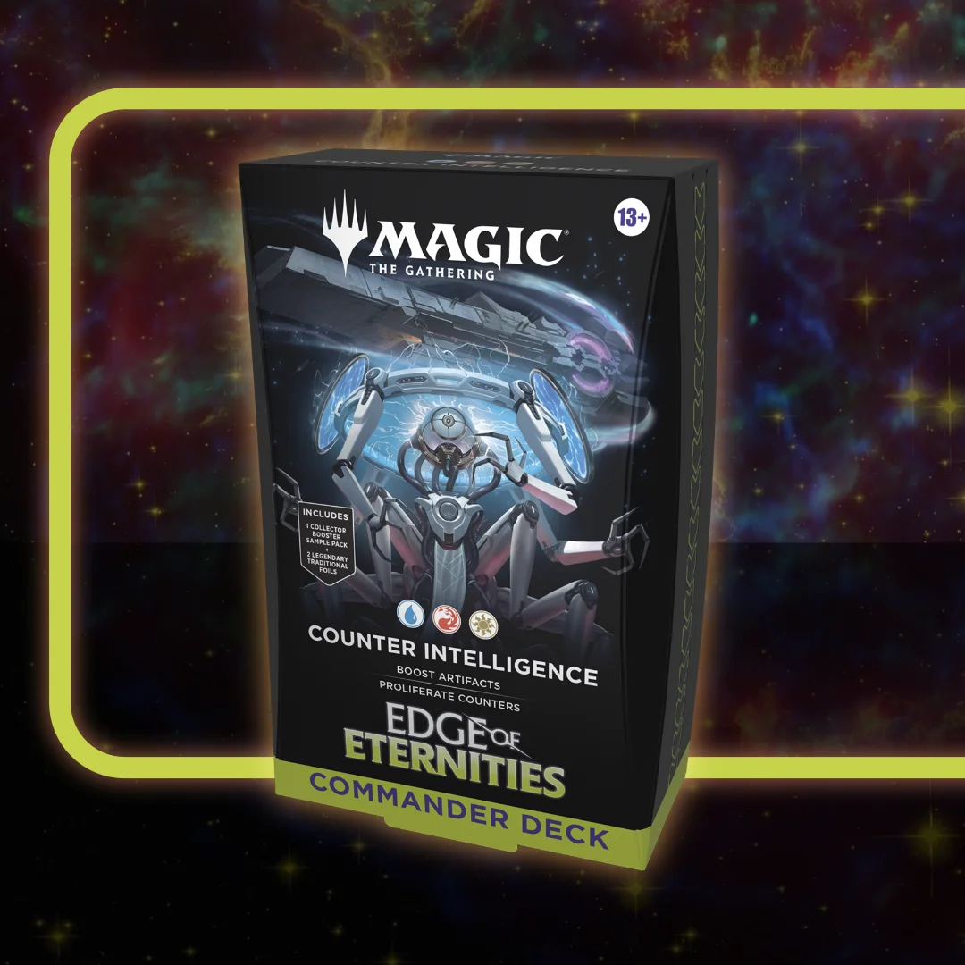 Magic - Edge of Eternity - Commander Deck - Counter Intelligence ...