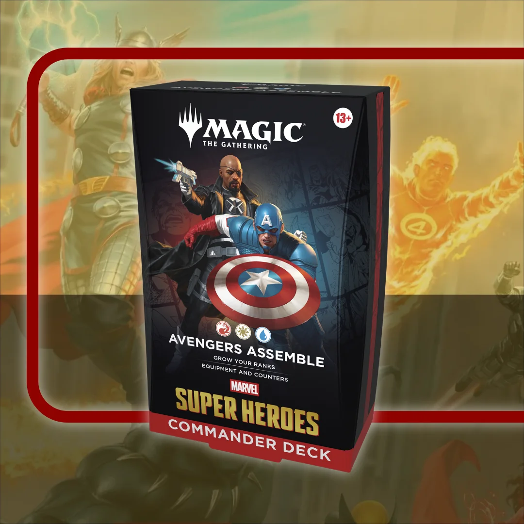 Magic - Marvel Super Heroes - Commander Deck - Avengers Assemble ...